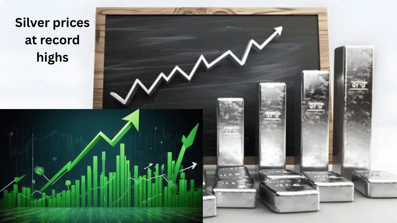 Silver futures jump Rs 8,356 to record Rs 2.06 lakh/kg; breaches USD 66 ...