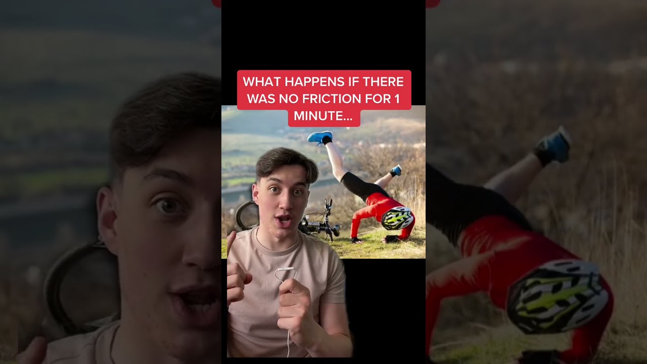 What would happen if friction disappeared for one minute?