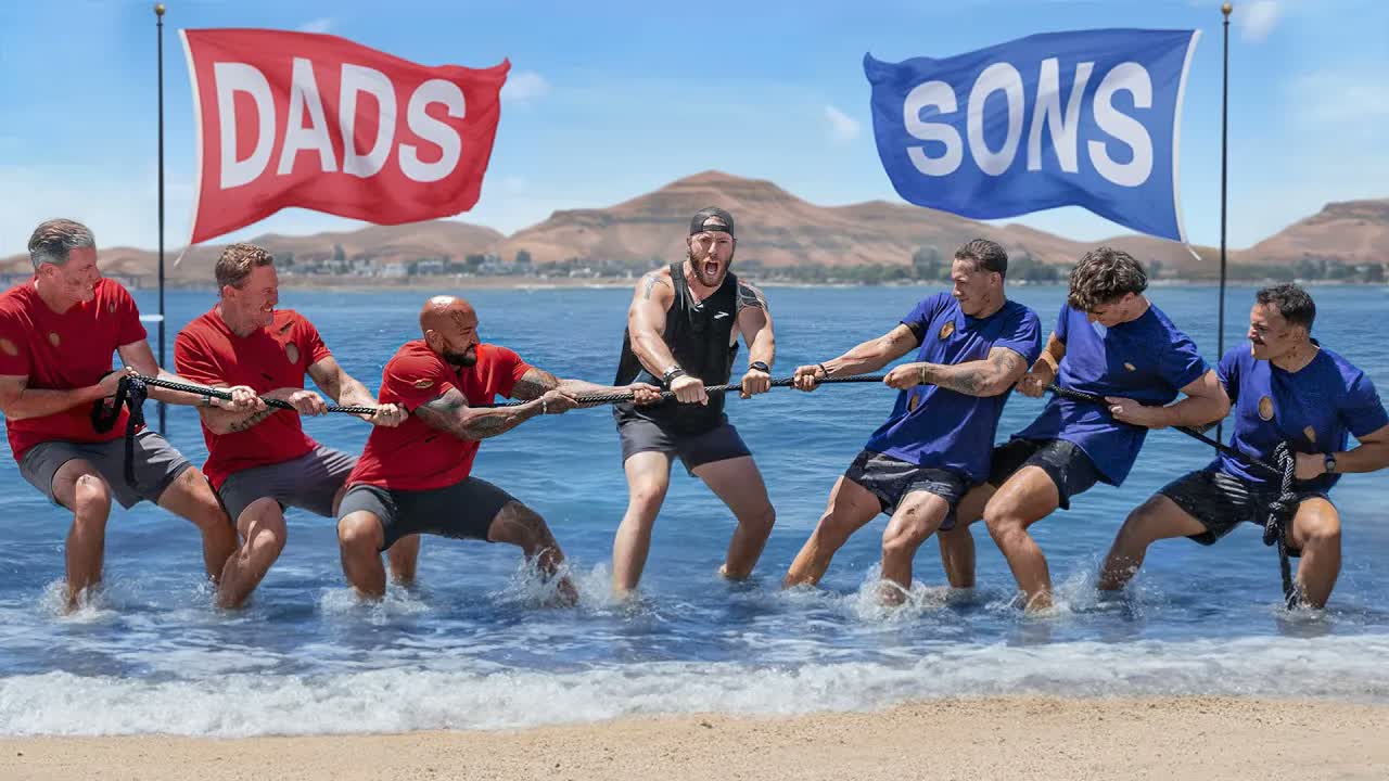 Dads vs sons - who’s really stronger?