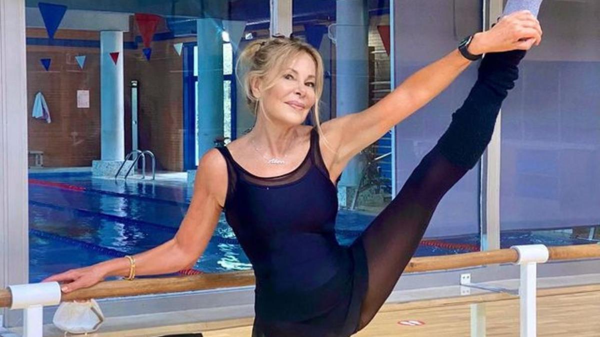 Ana Obregón (70 años) revela su rutina de entrenamiento para lucir un ...