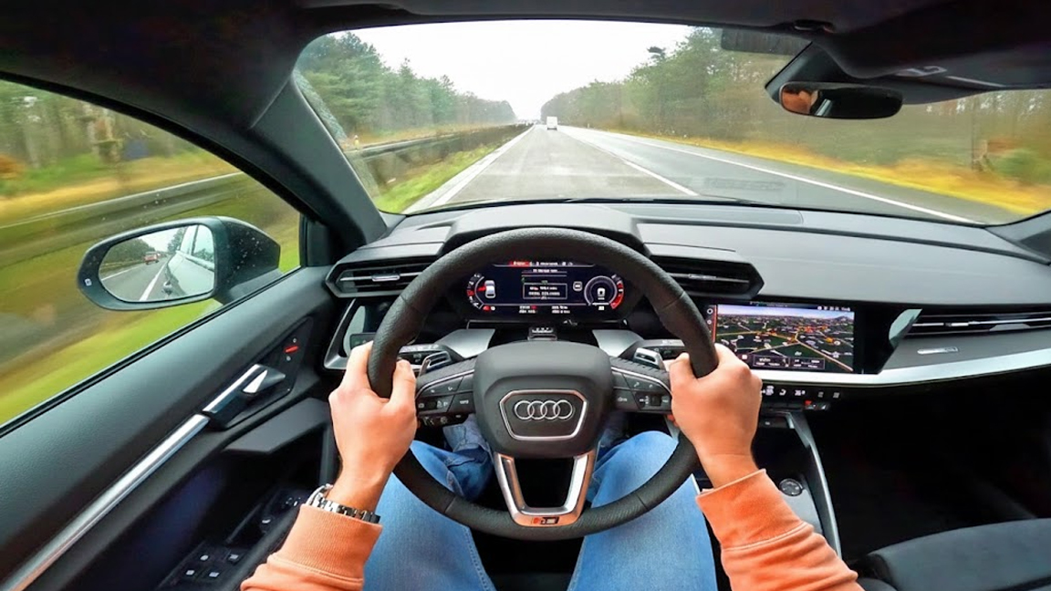 Audi RS3 8Y acceleration and top speed test