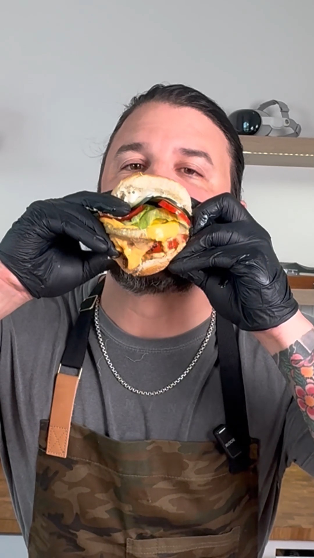 Bell pepper burgers