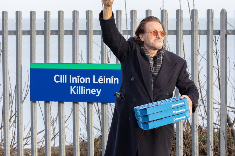 'Bono' spotted handing out free pizza in Dublin but fans realise ...