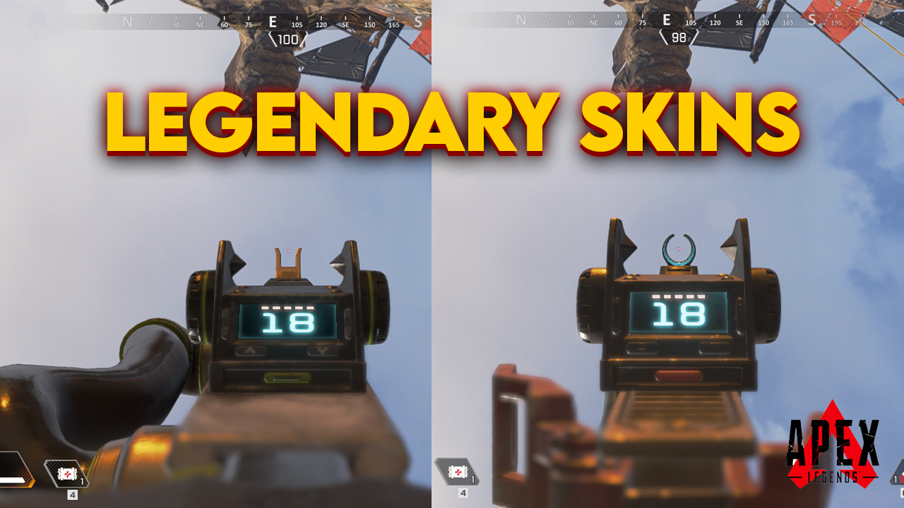 Apex Legends: 10 legendary skins with improved iron sight views
