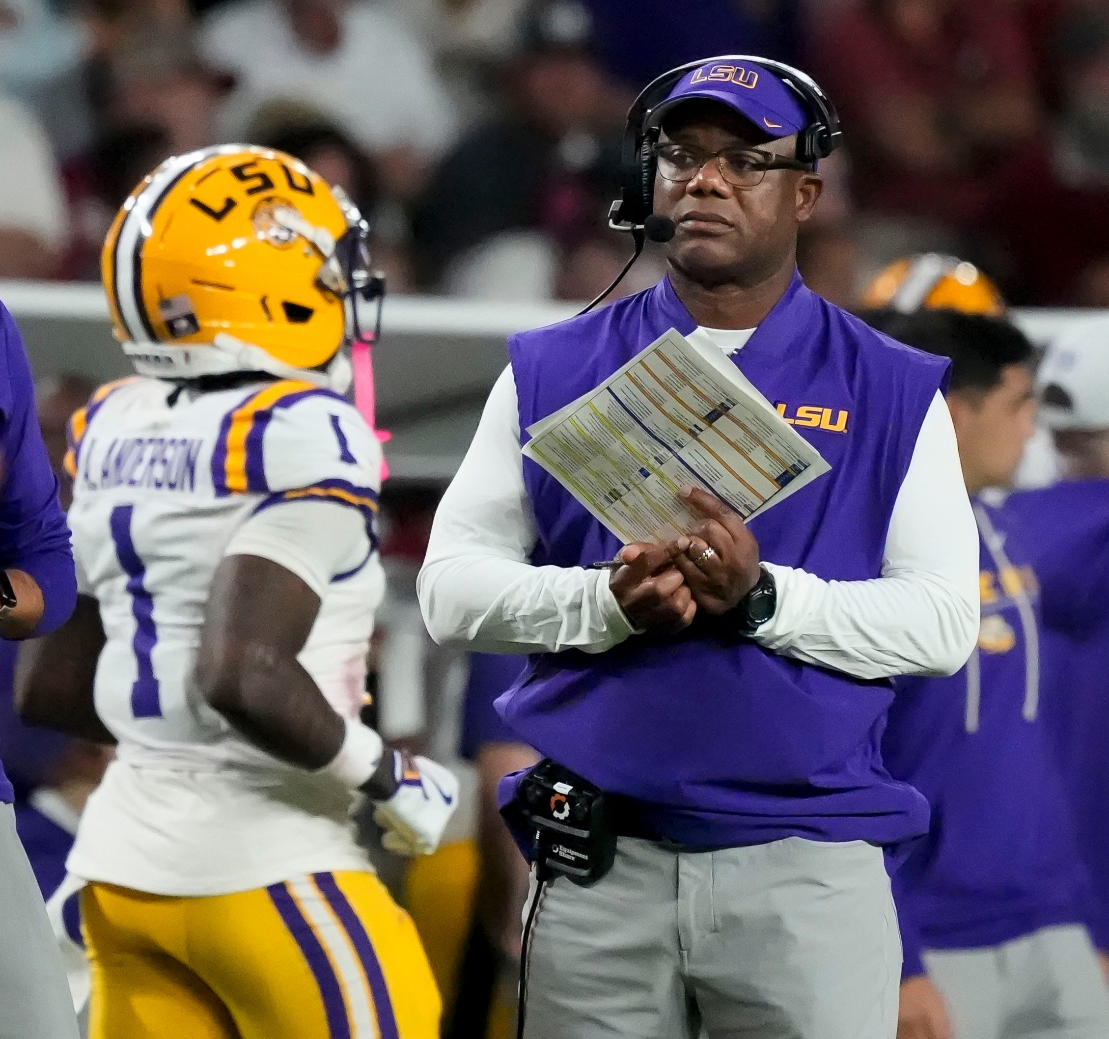 Frank Wilson to coach LSU one more time and then head to Ole Miss