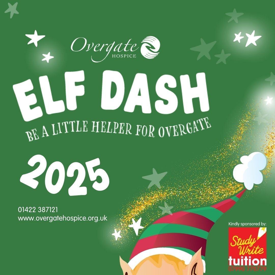 Help Overgate Hospice reach 10,000 elves for this year’s Elf Dash