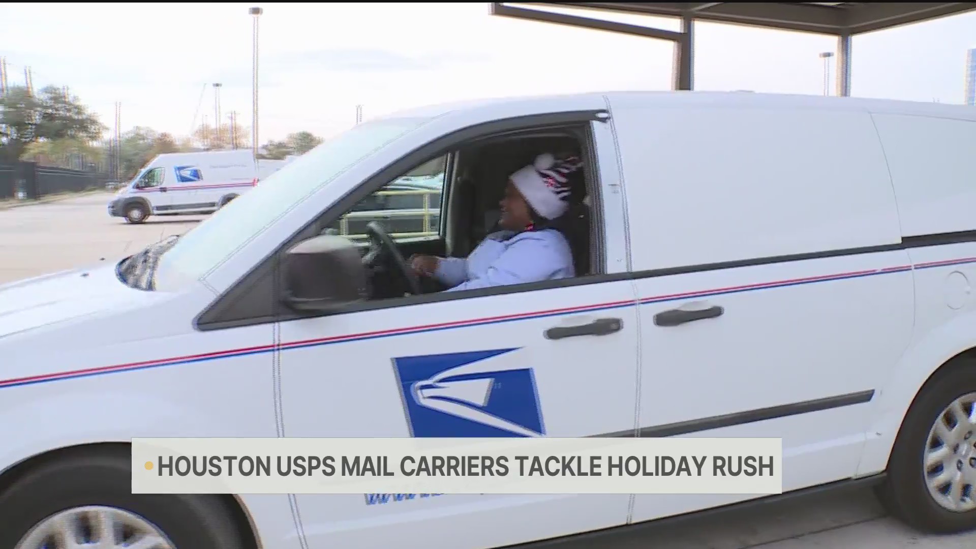 Houston mail carriers tackle the holiday rush