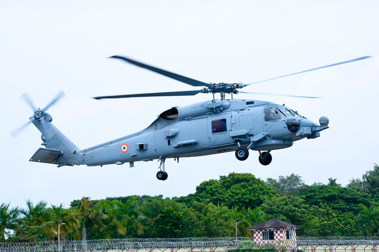 Indian Navy commissions MH-60R helicopter squadron at INS Hansa
