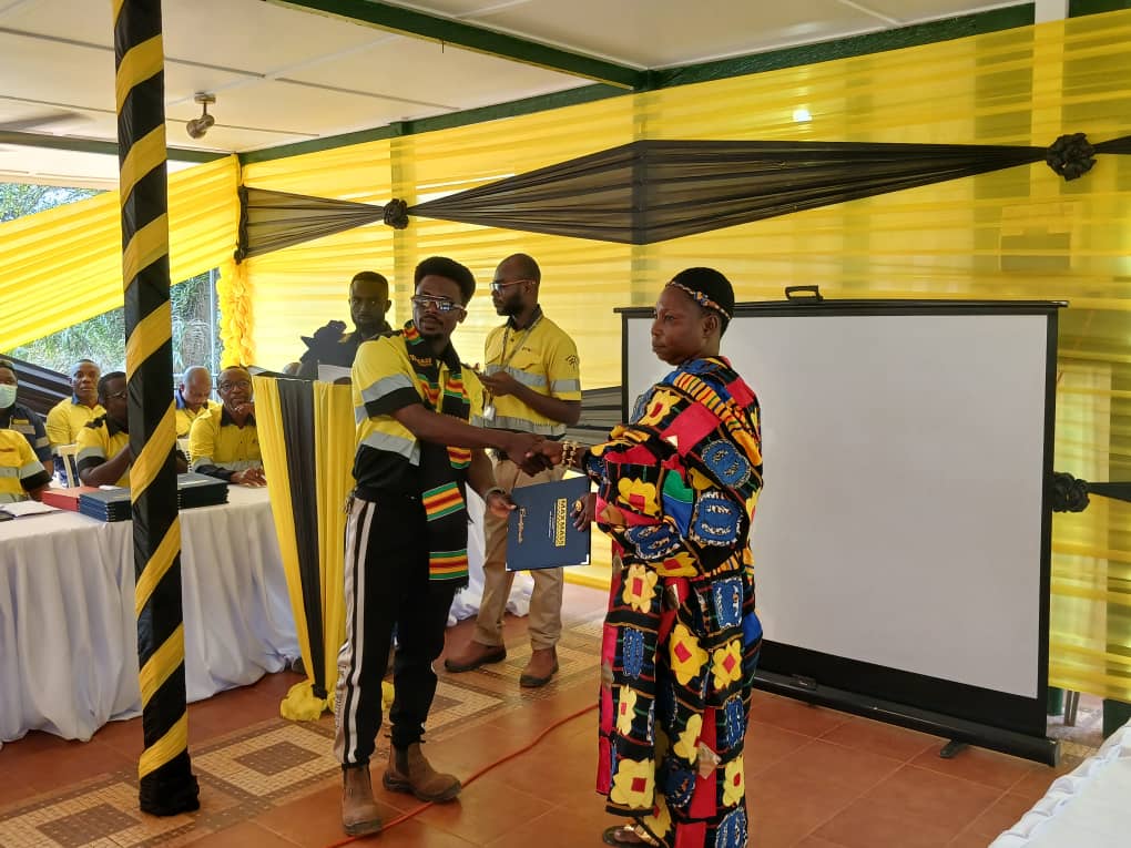 Asante Gold Corporation, MAXMASS Ltd hold graduation ceremony for 17 local trainees