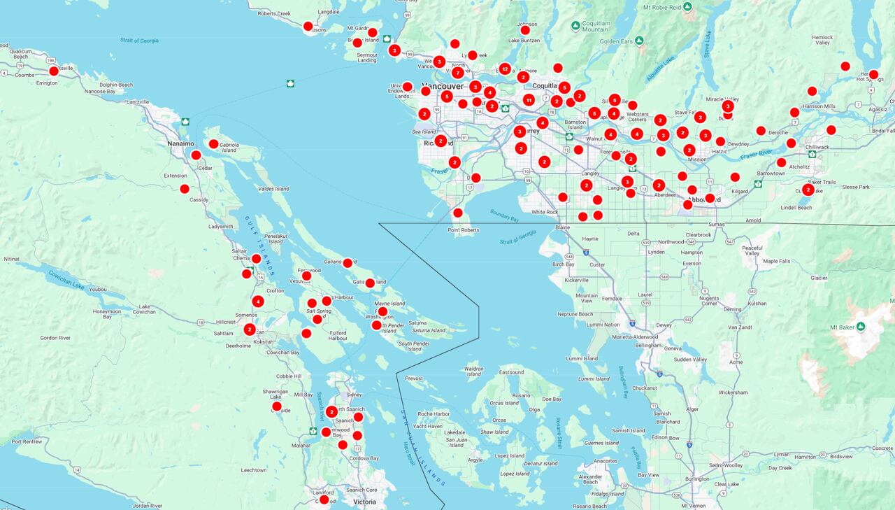 Storm knocks out power for over 80,000 BC Hydro customers across Lower ...