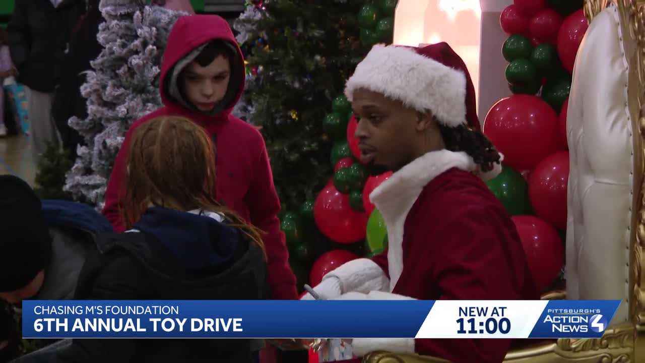 Damar Hamlin's Chasing M's Foundation holds annual toy drive in McKees ...