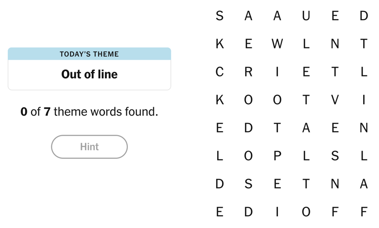 Today's NYT Strands hints (and answer) for Wednesday, December 17, 2025