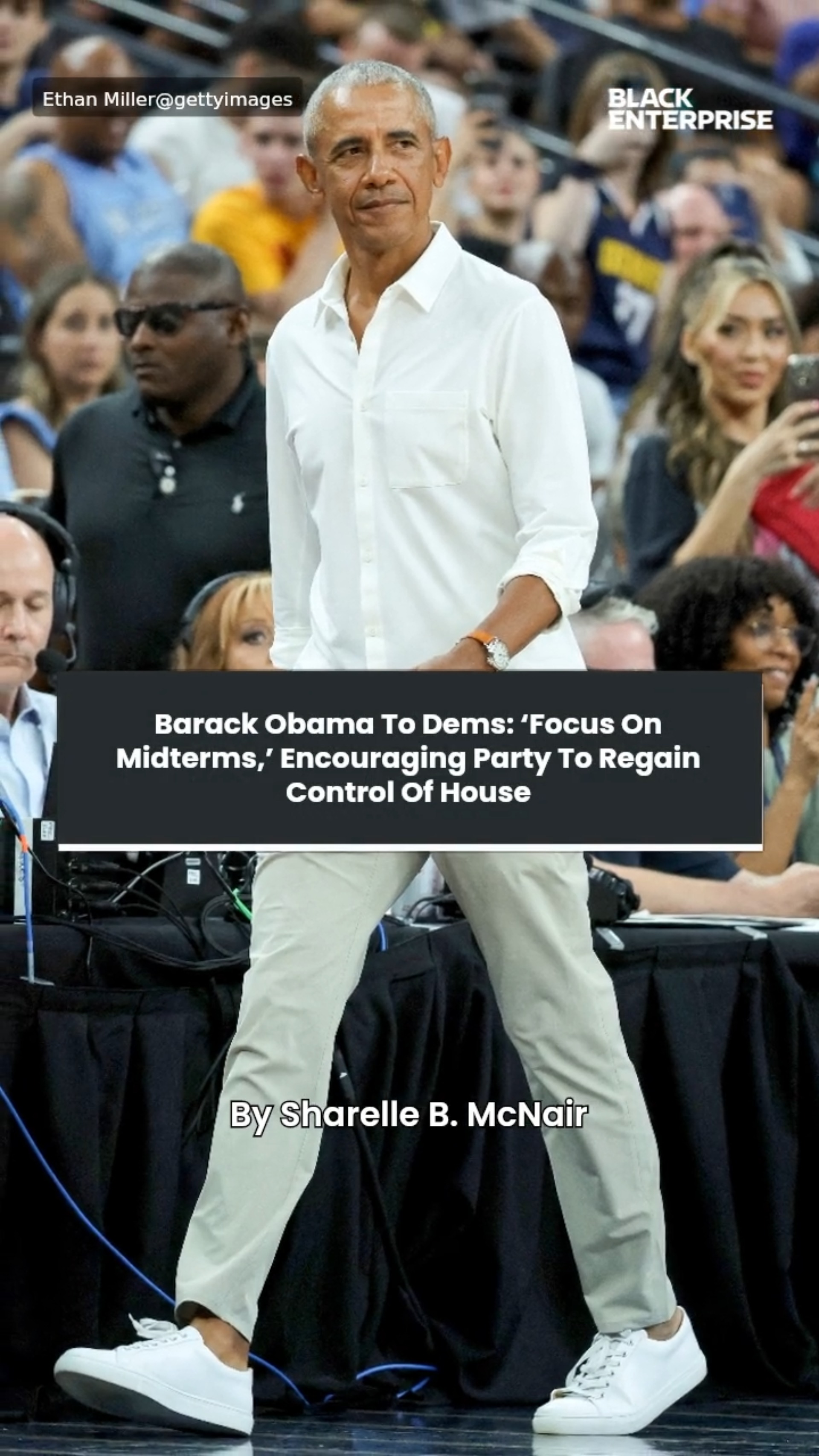 Barack Obama to Dems: "Focus on midterms," encouraging party to regain ...