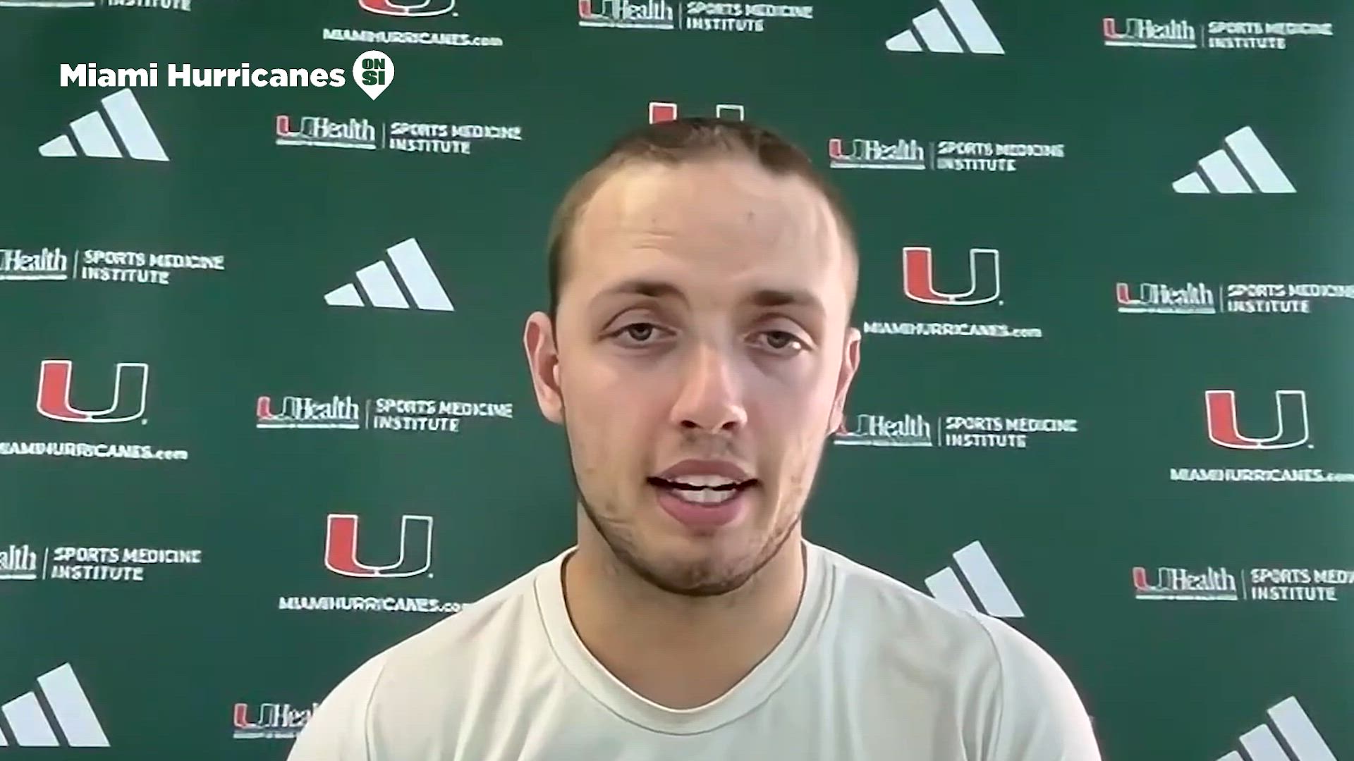 Miami quarterback Carson Beck on the College Football Playoff