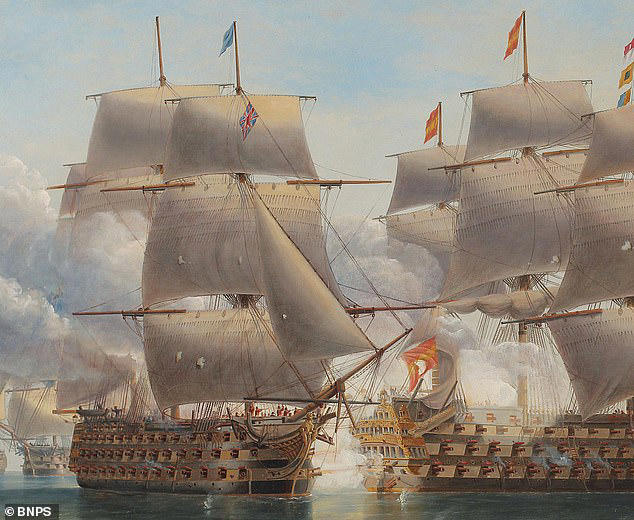 Union Jack flown at the Battle of Trafalgar is saved from being sold abroad