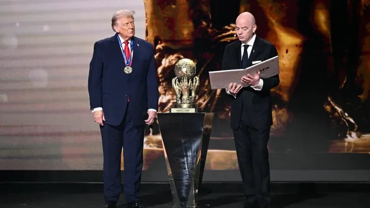 Trump takes FIFA Peace Prize spotlight at 2026 World Cup draw