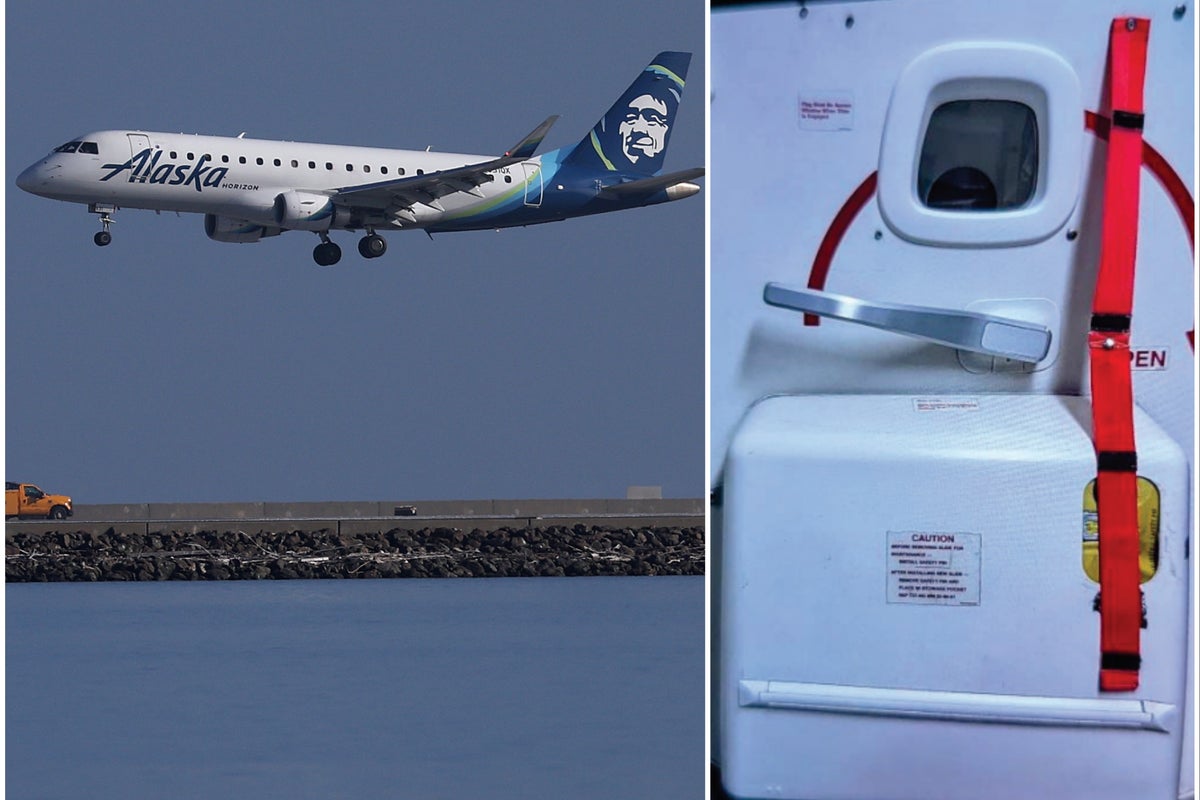 Alaska man charged after trying to open plane door mid-air, feds say