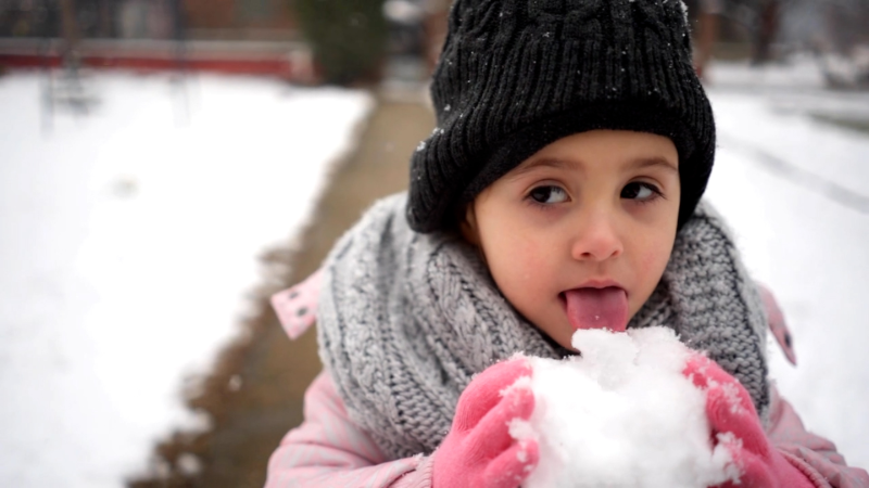 Is it safe to eat snow?