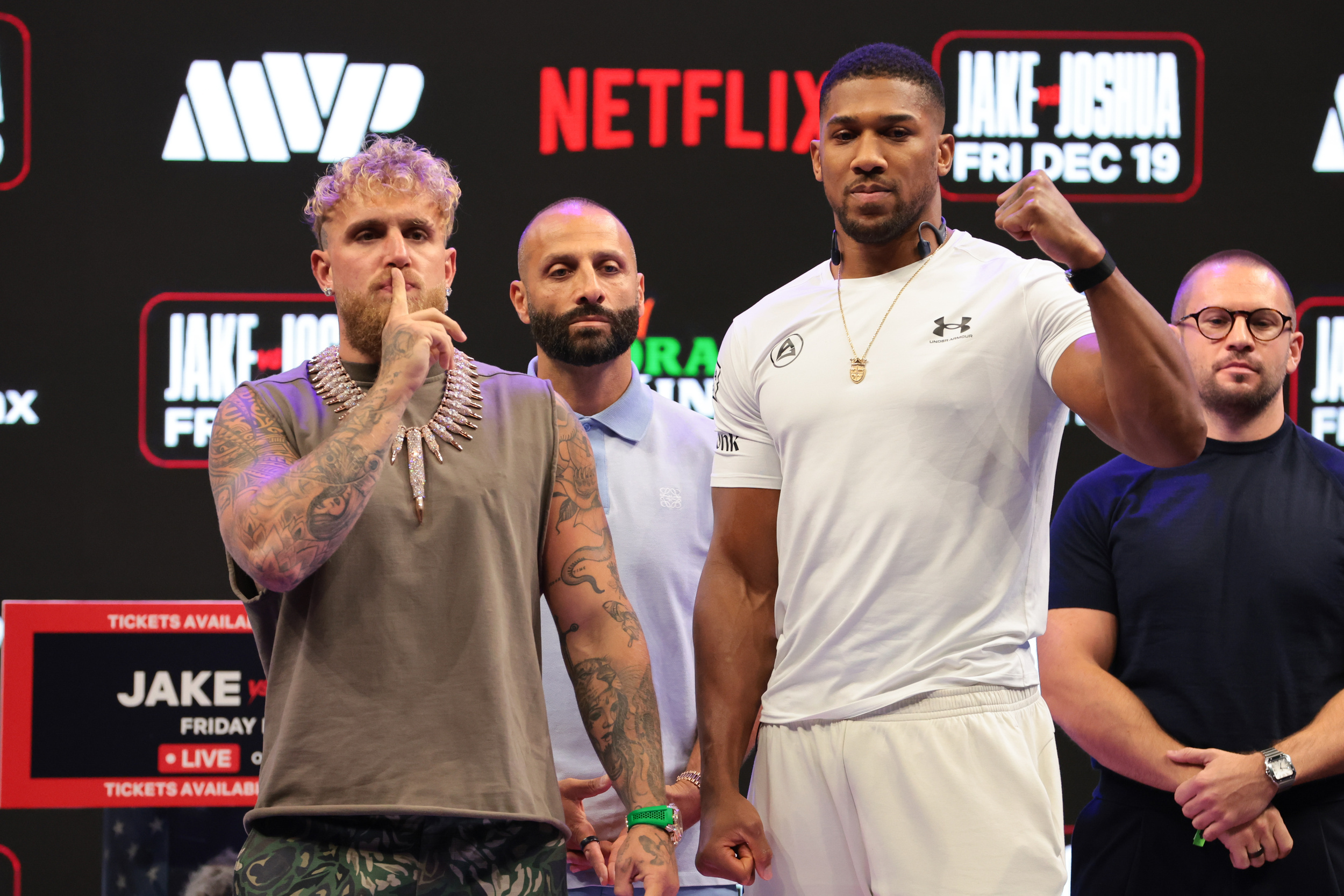 Jake Paul makes huge promise for Anthony Joshua showdown