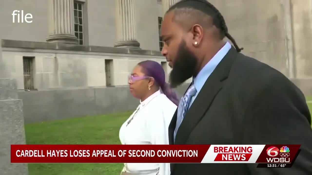 Cardell Hayes loses manslaughter conviction appeal in killing of Saints ...