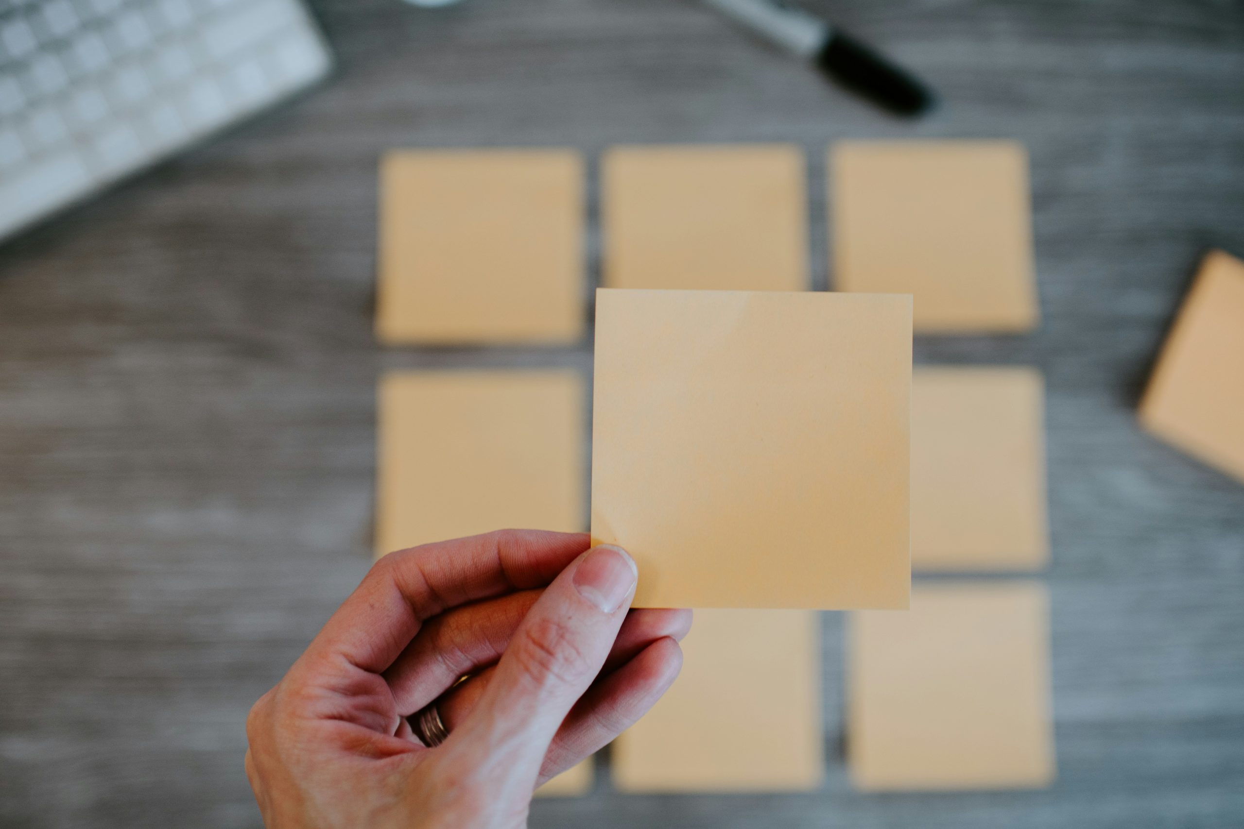 Productivity hacks using sticky notes