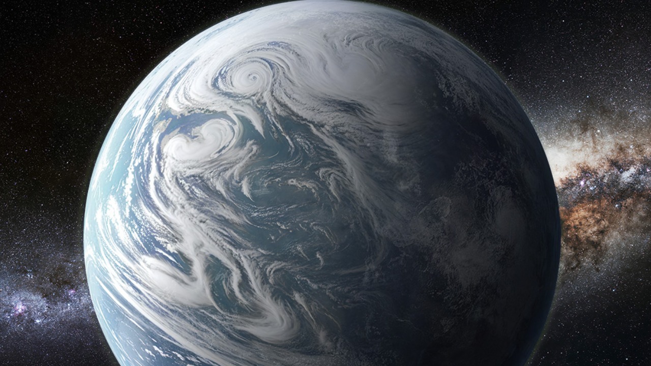 Webb detects a hidden atmosphere on a molten super-Earth