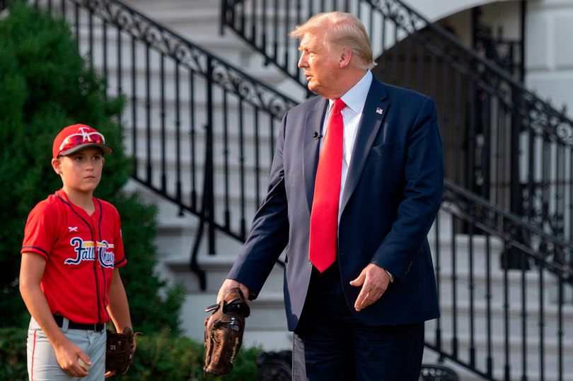 Stats from 'toddler' Donald Trump's baseball career expose president