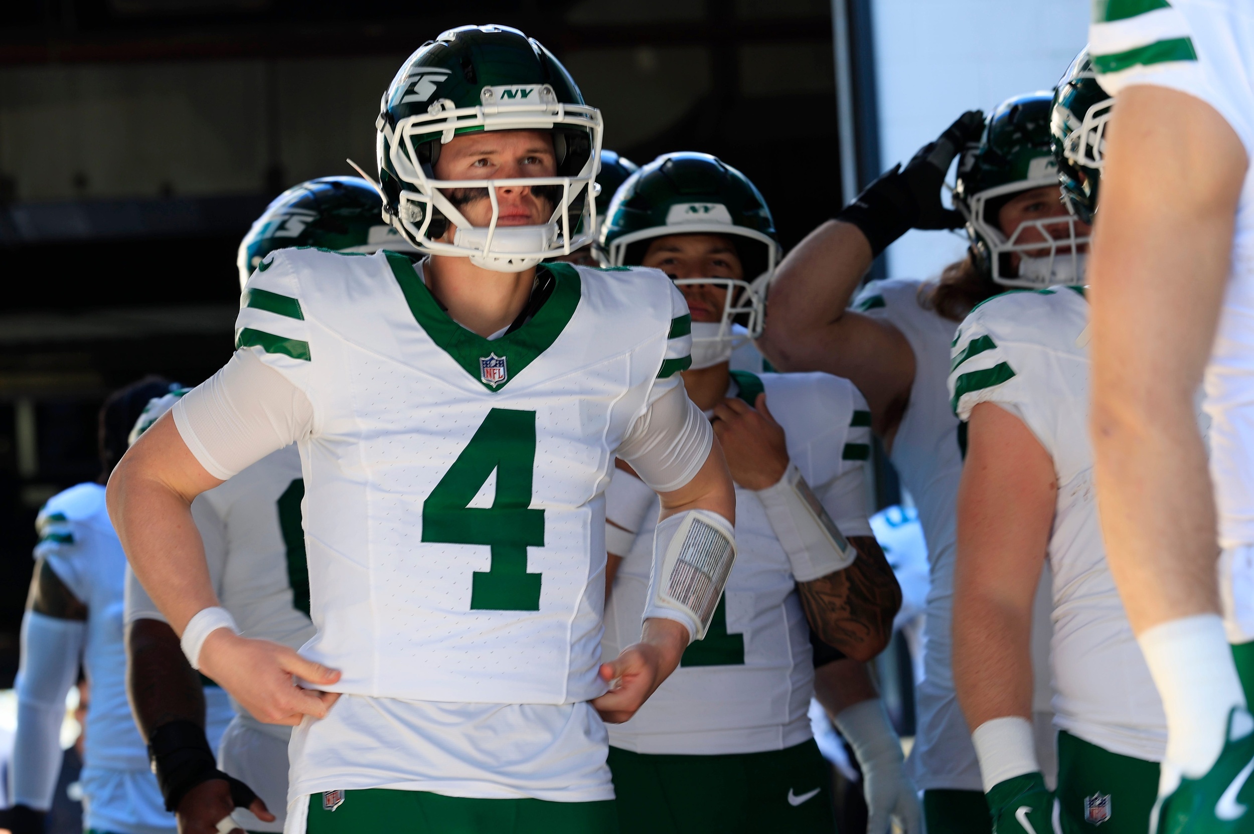 Jets will continue to start Brady Cook with Tyrod Taylor & Justin ...