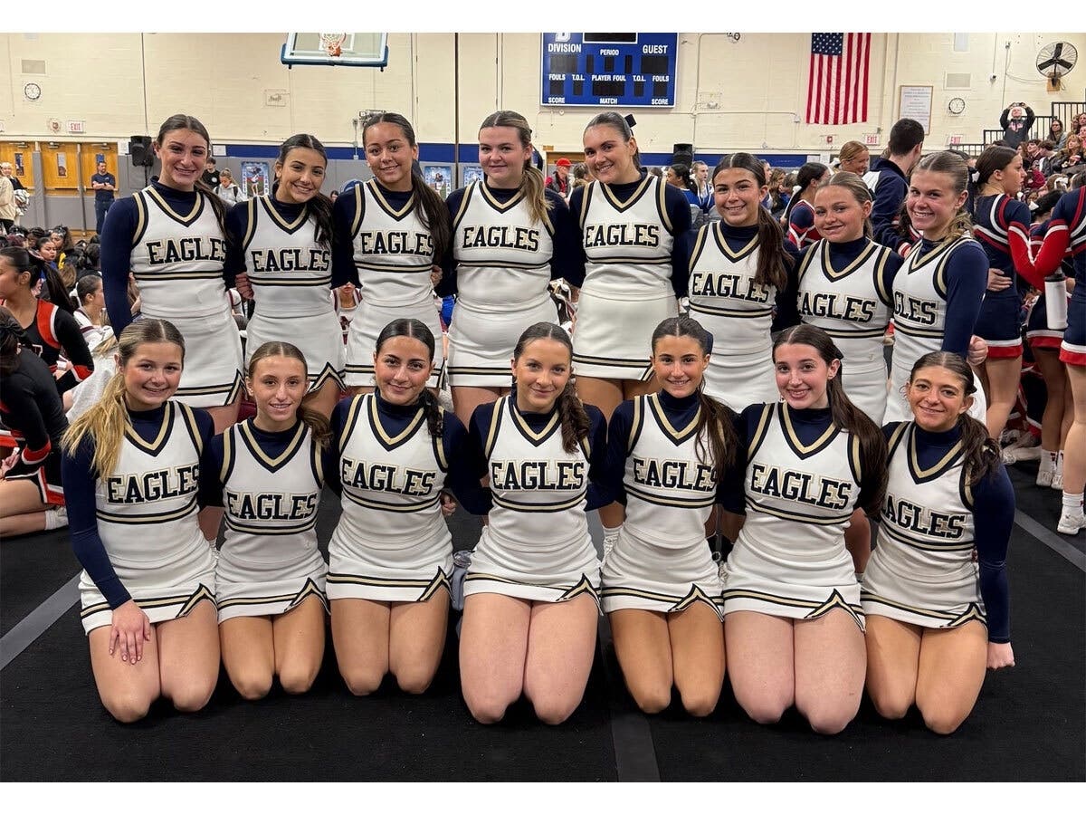 Bethpage High School's varsity cheerleading team is heading to nationals