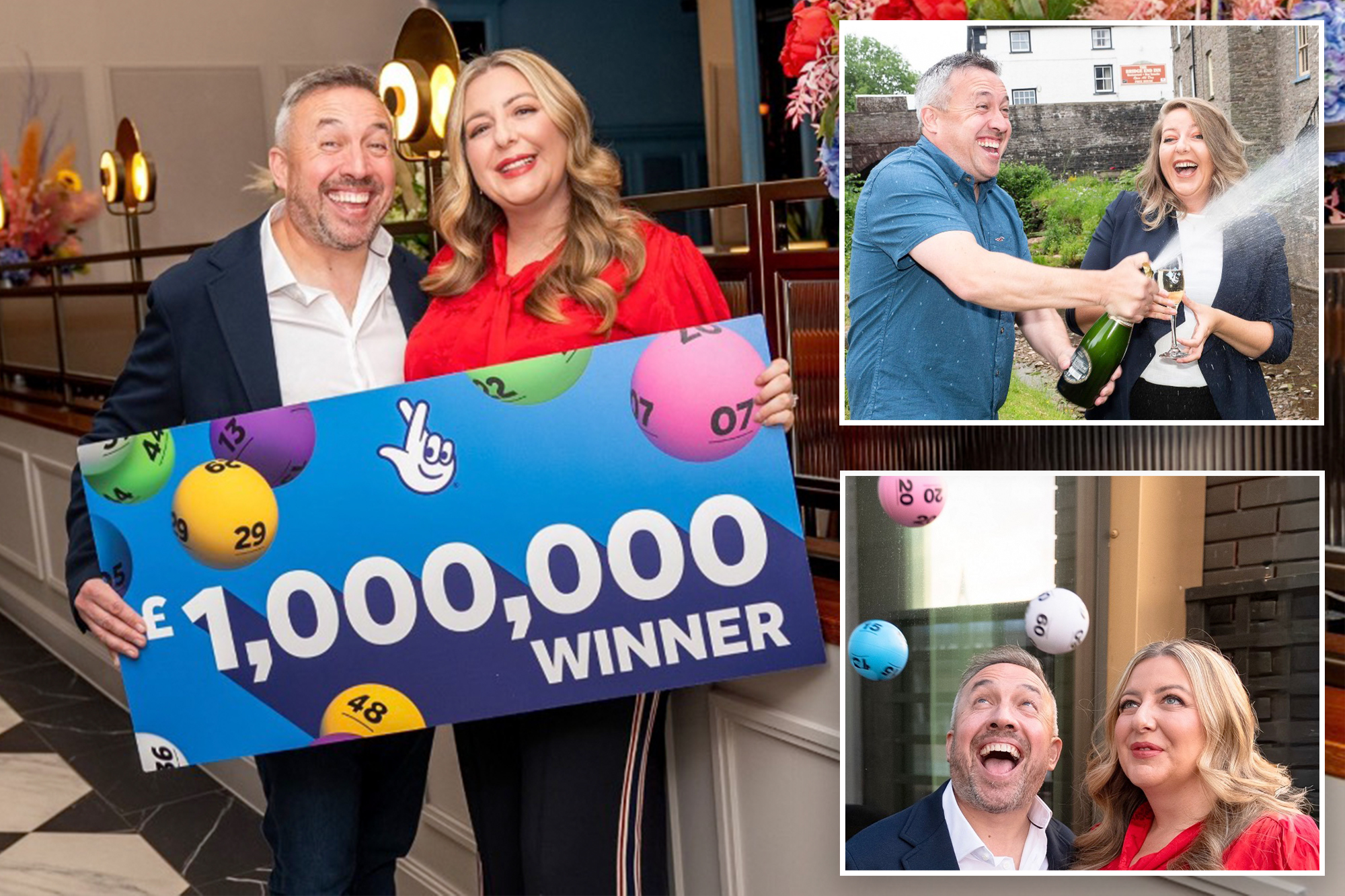 Lucky couple wins $1M jackpot for second time—beating astronomical 24 ...
