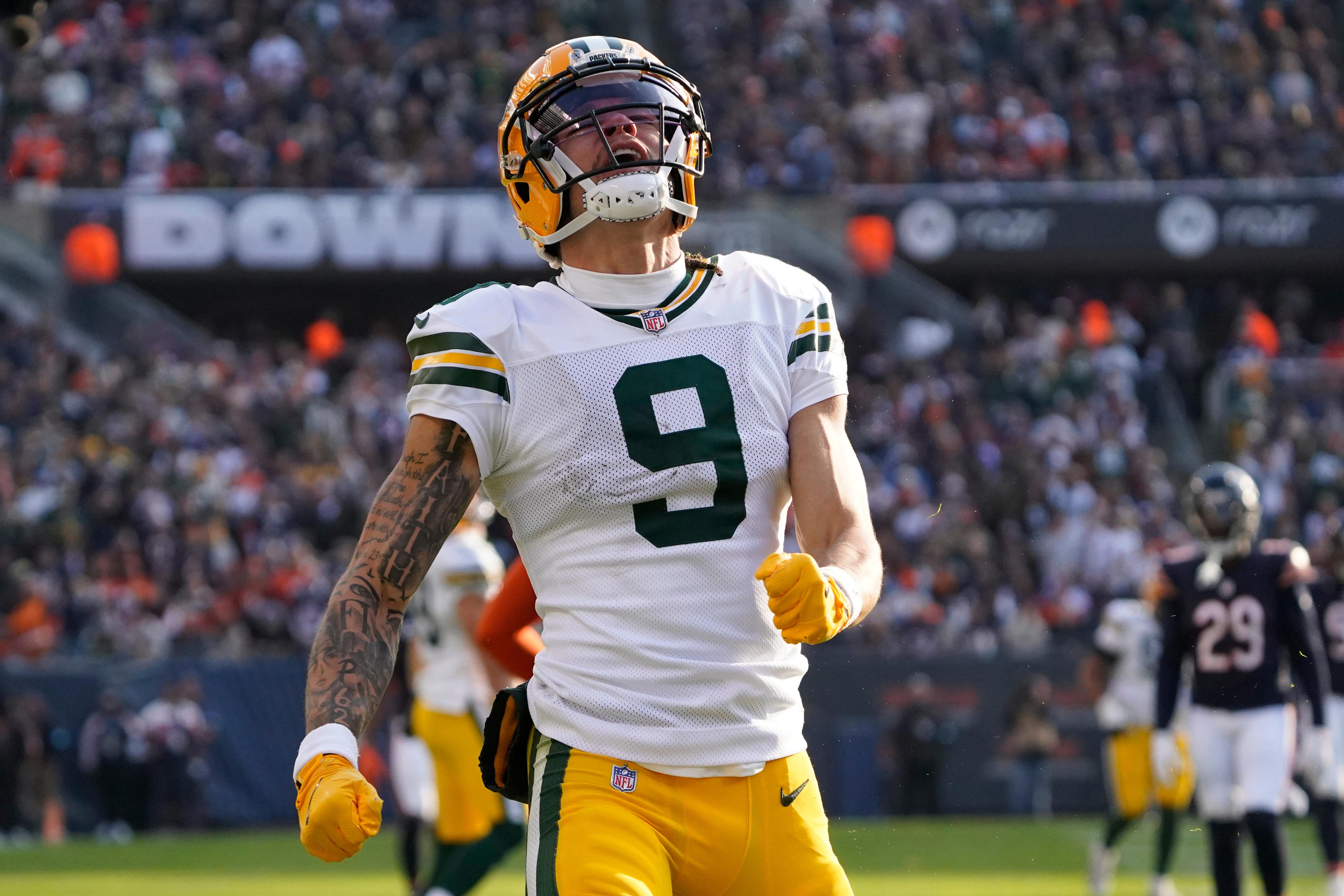 Packers: Christian Watson anticipates playing vs. Bears, Evan Williams ...