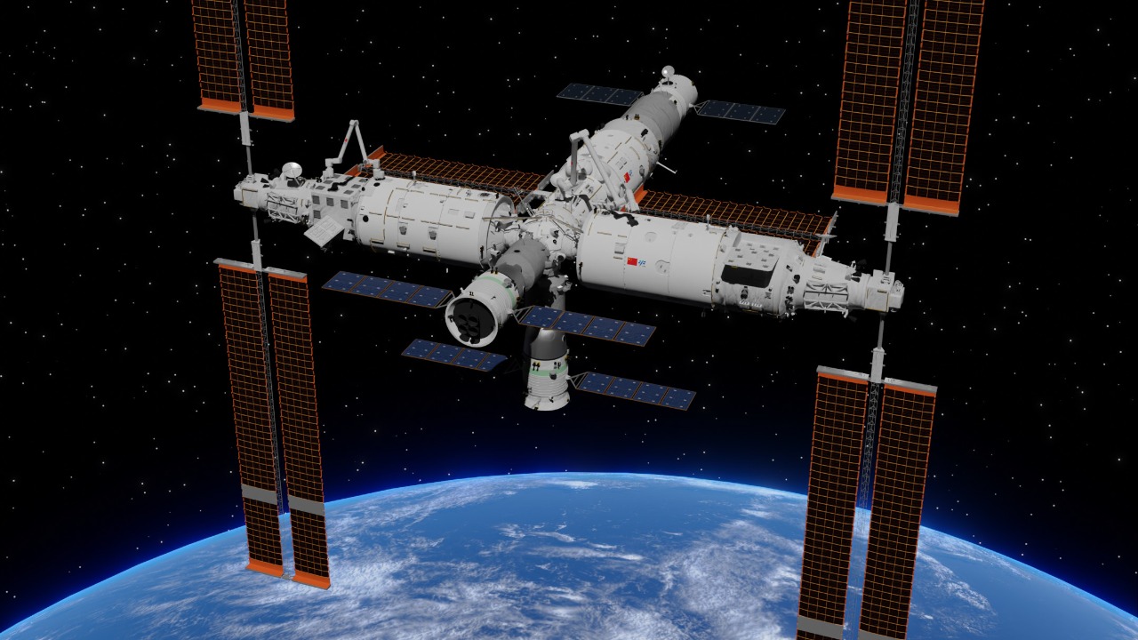 China installs defensive countermeasures on its space station