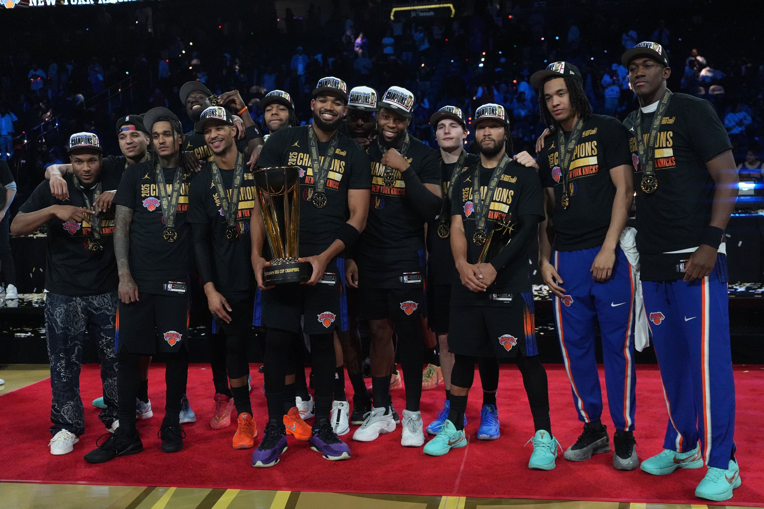 New York Knicks refuse to raise banner for NBA Cup championship
