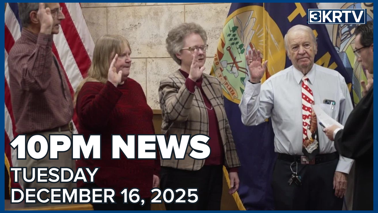 KRTV 10pm news for Tuesday, December 16, 2025