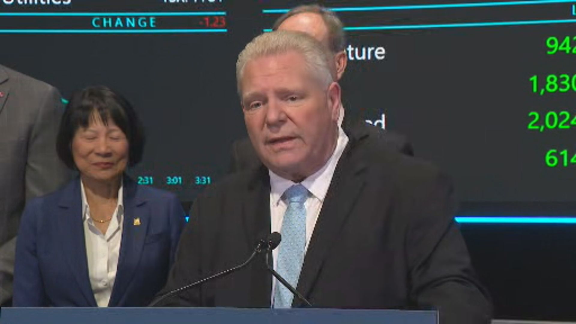 Ford, Chow announce Toronto's bid to be site of new global defence bank