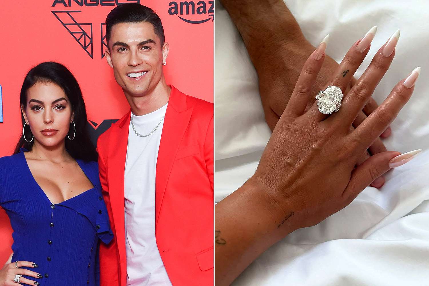Cristiano Ronaldo's fiancée Georgina Rodriguez says proposal with ...