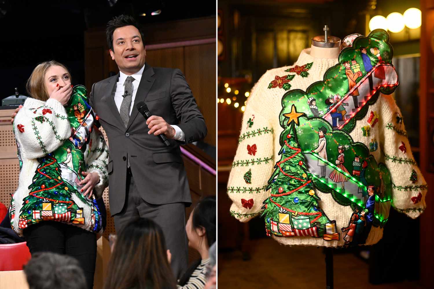 No one does over-the-top Christmas sweaters quite like "The Tonight ...