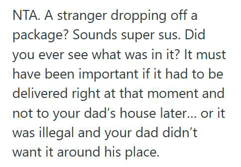 Woman told her dad he couldn’t bring random men into her house without permission, but he took ...
