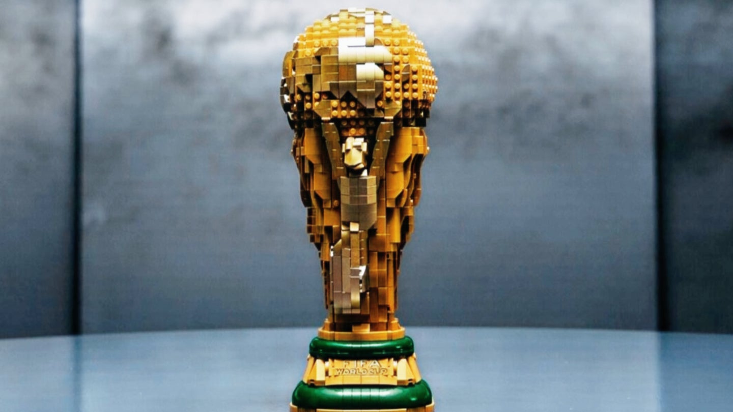FIFA in Lego tie-up for replica World Cup trophy