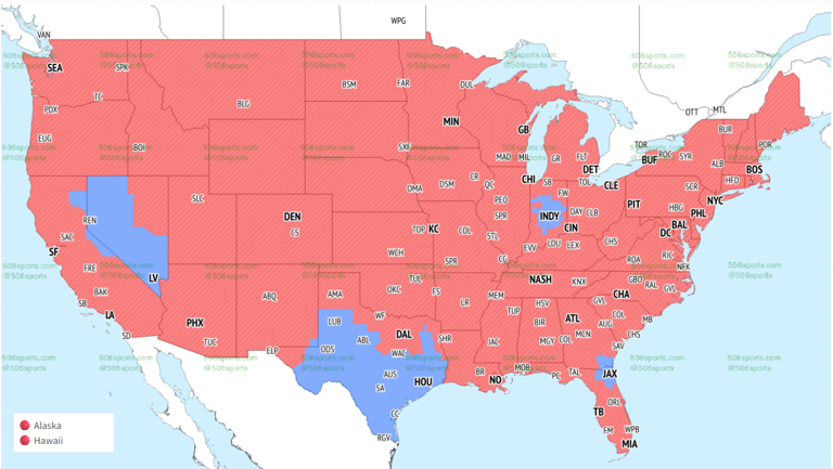 Steelers vs. Lions Week 16, broadcast map: Where fans can watch