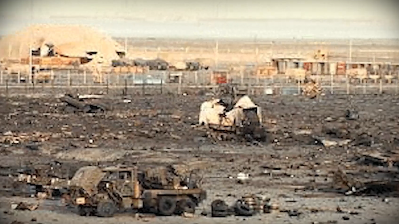 US tank base erupts in fireball as ammo cook off destroys hundreds of ...