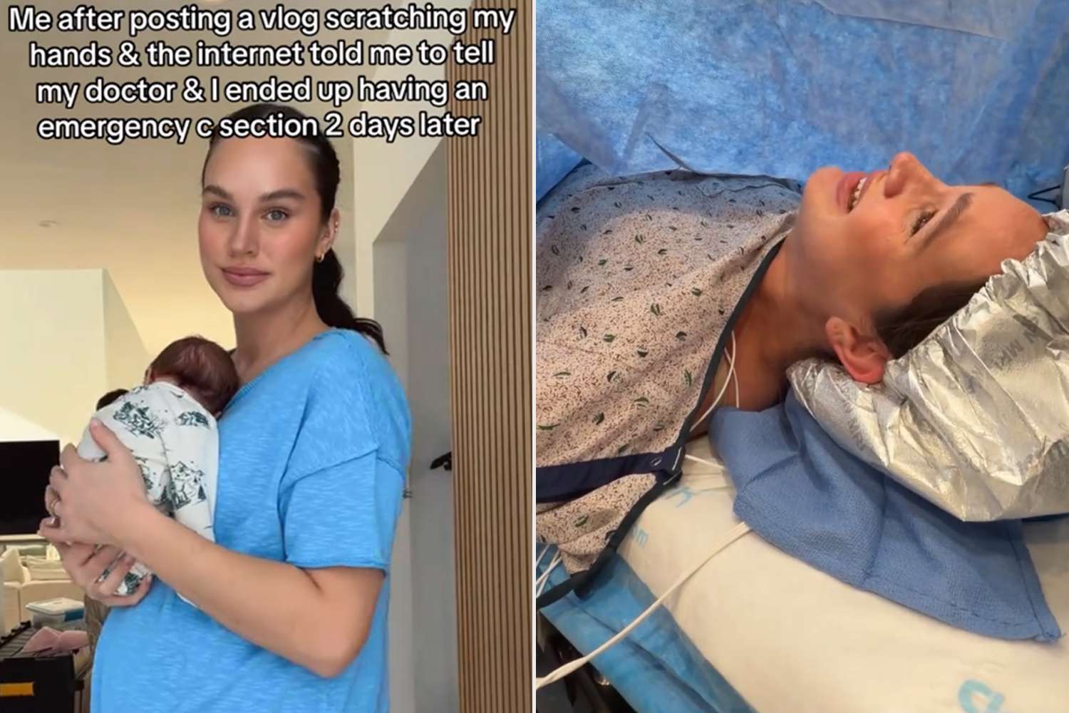 Abbie Herbert reveals how TikTok comments 'saved' her baby from 'dangerous situation' shortly ...