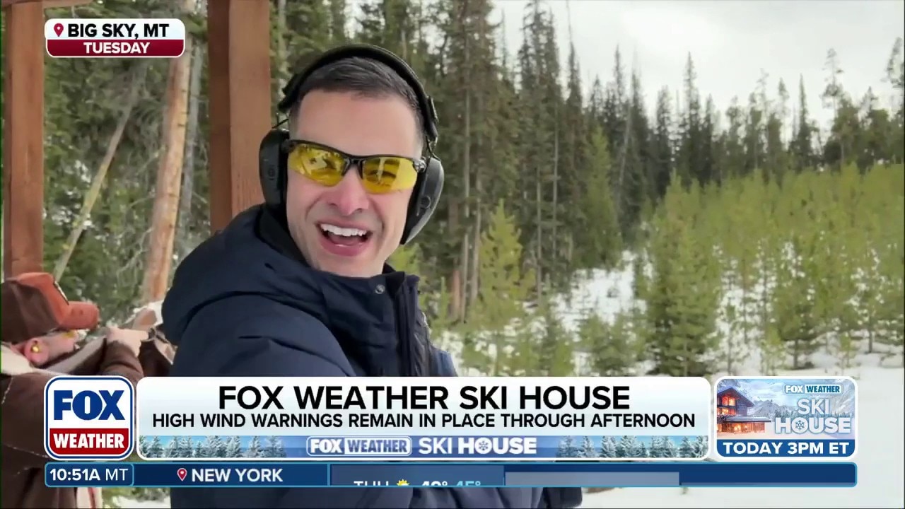 FOX Weather Ski House: FOX Weather meteorologists Ian Oliver and Bayne ...