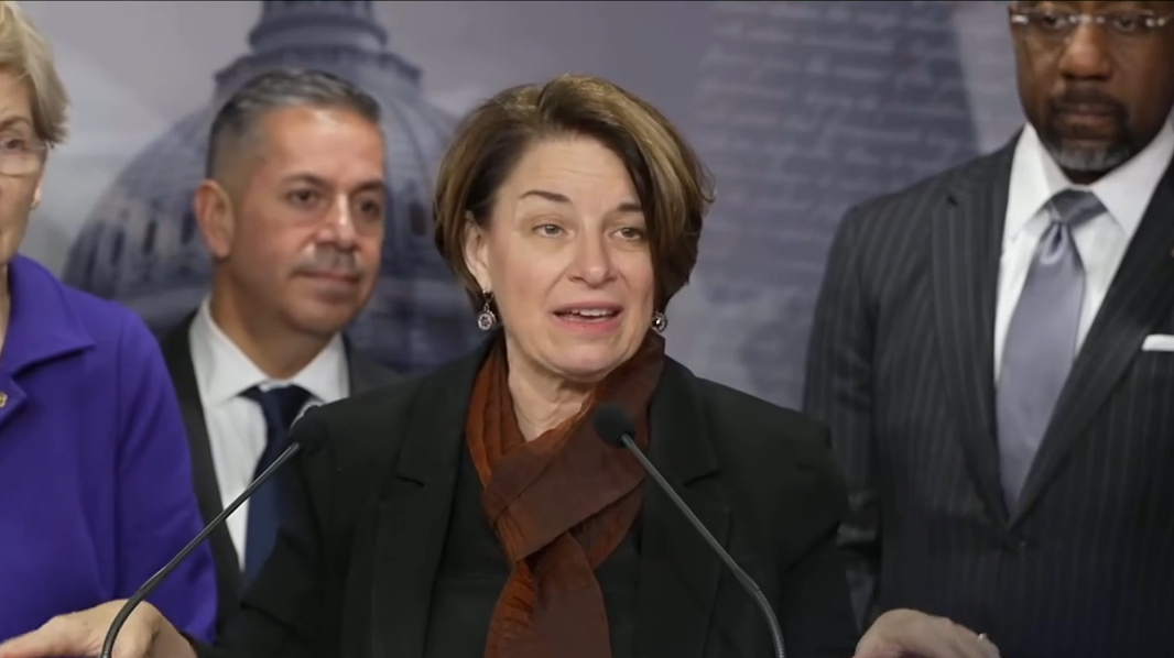 'They wouldn't even get out of their MAGA shell': Amy Klobuchar shames ...