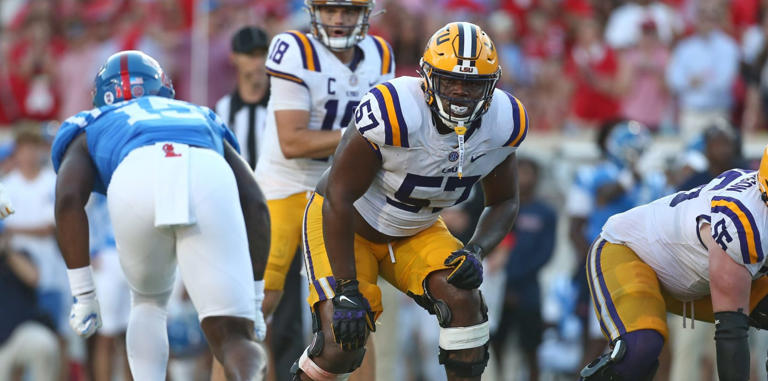 LSU offensive tackle Carius Curne plans to enter NCAA transfer portal