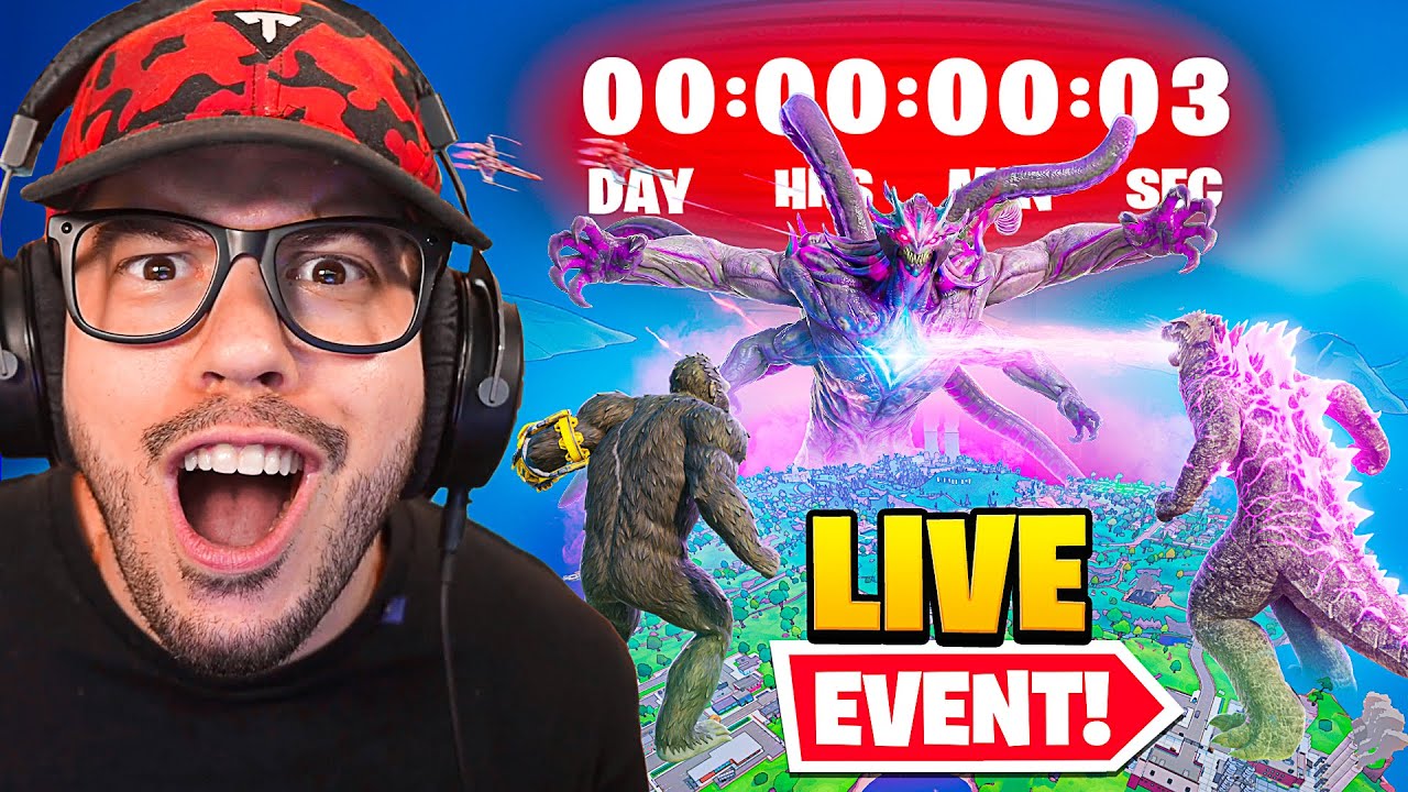The Chapter 7 zero hour live event in Fortnite!