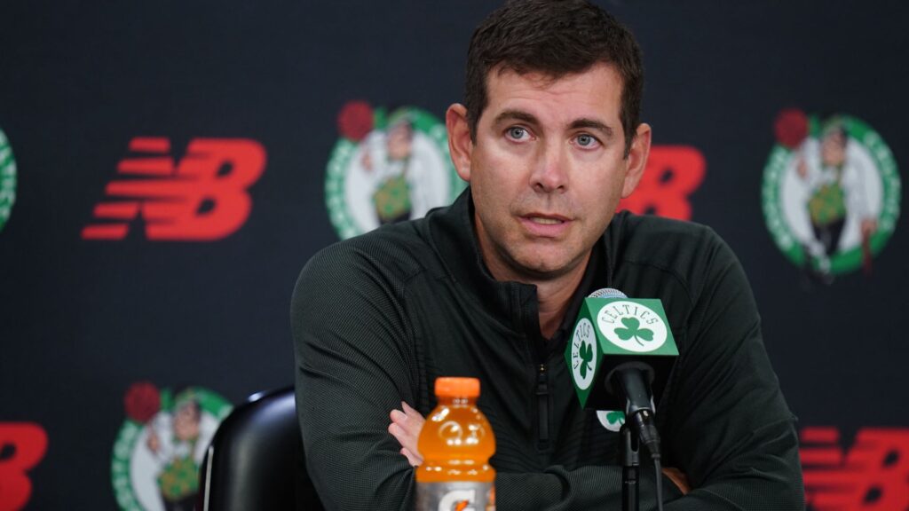 Brad Stevens was just asked to estimate Jayson Tatum’s return date