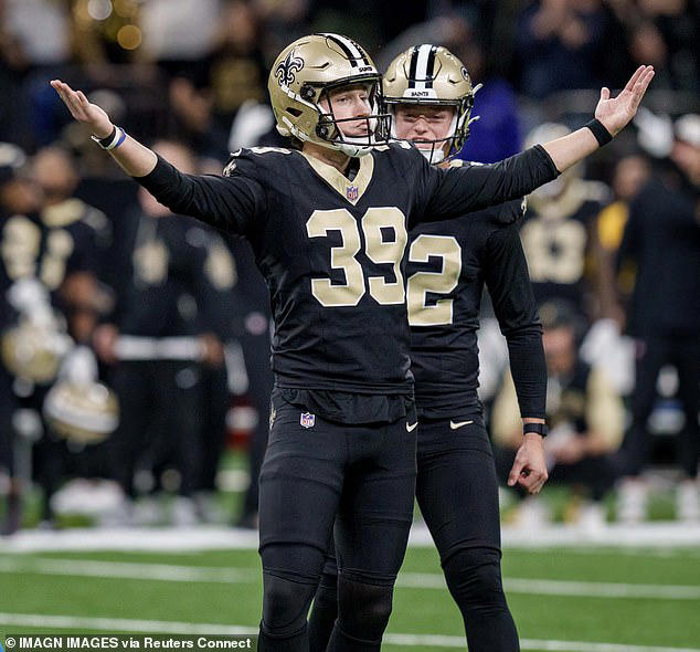 From Gaelic football to NFL hero! Saints kicker Charlie Smyth on ...