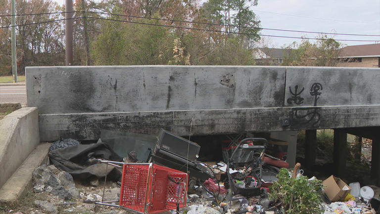 Northeast Jackson bridge plagued by debris and trash