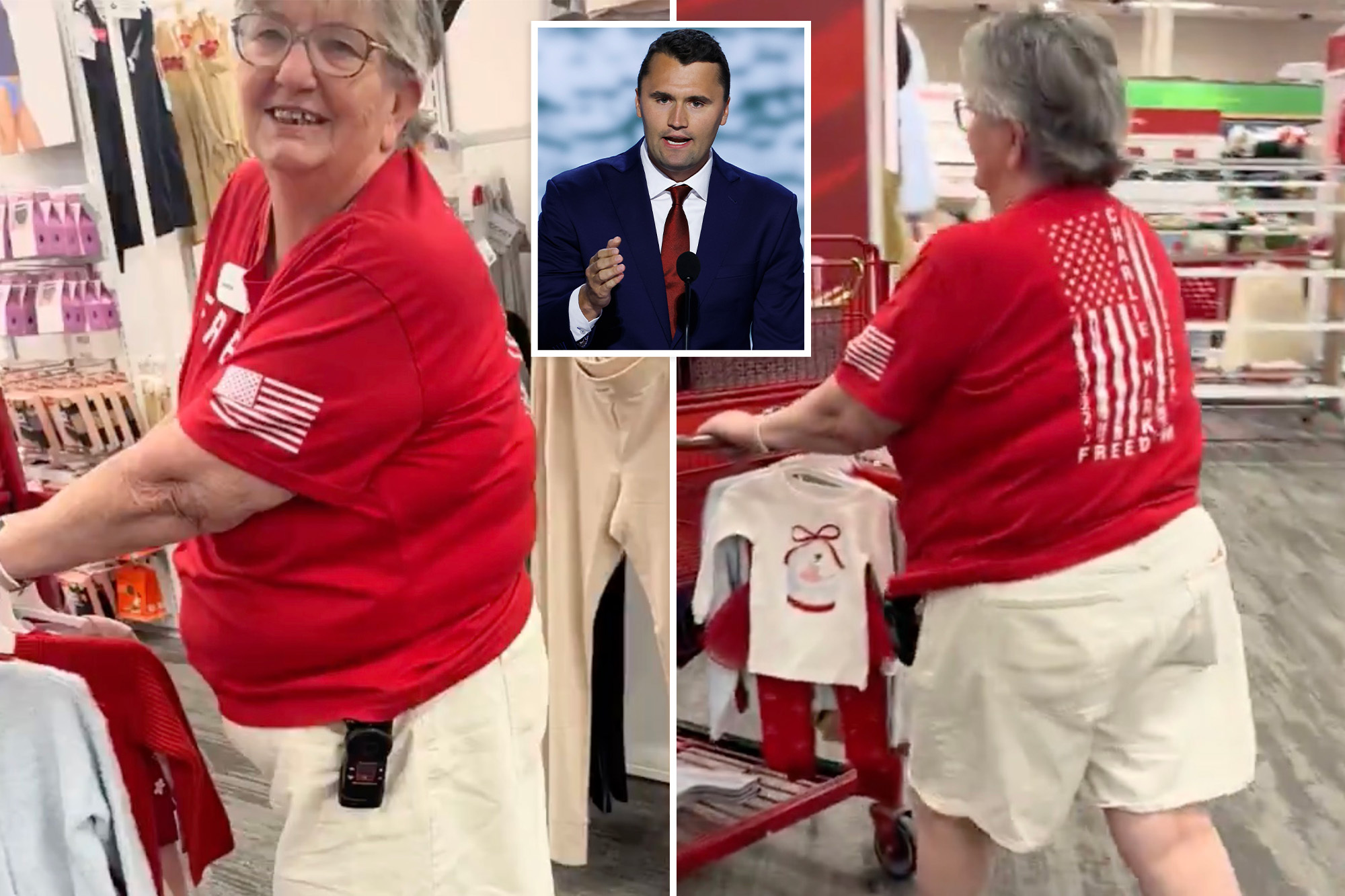 Hateful woman launches foul-mouthed attack on California Target ...